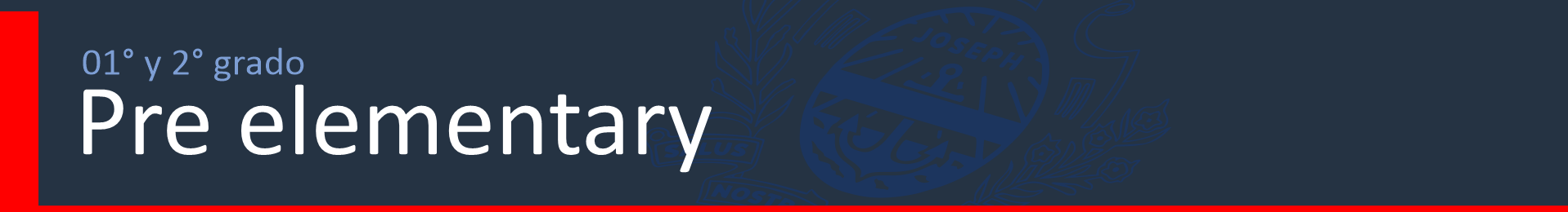 Colegio San José Marello - Pre elementary